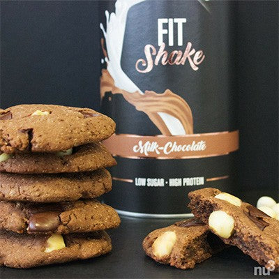 Fit Cookies protéinés au chocolat - snack hyperprotéiné | nu3 Kitchen