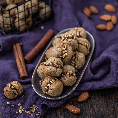 Biscuits aux amandes fourrés au chocolat | nu3Kitchen
